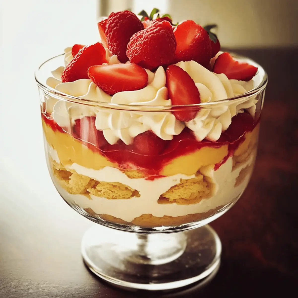 Easy Irresistible Simple Trifle Recipe: Creamy, Comforting Bliss