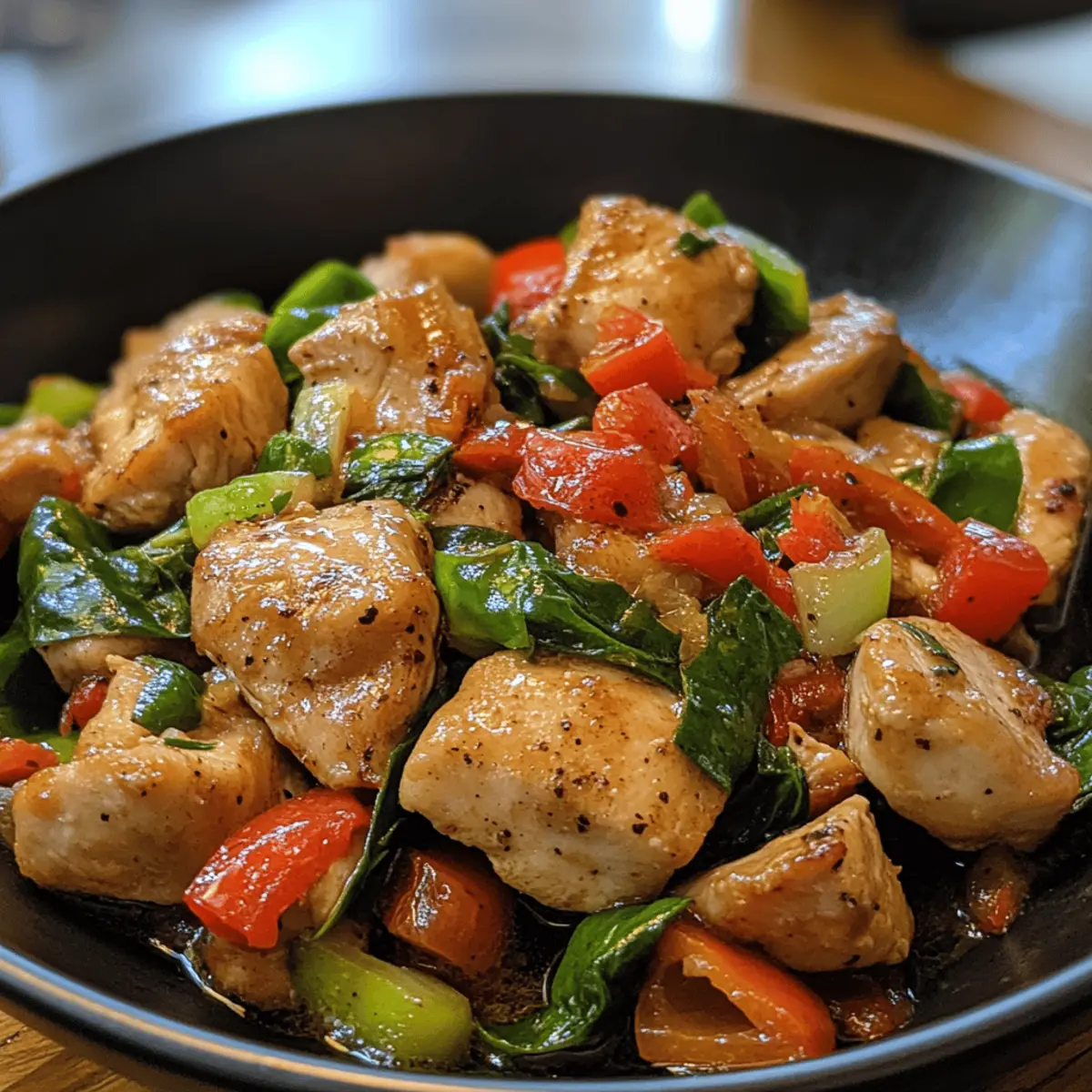 Ultimate Thai Basil Chicken Thigh Stir-Fry: Juicy & Easy