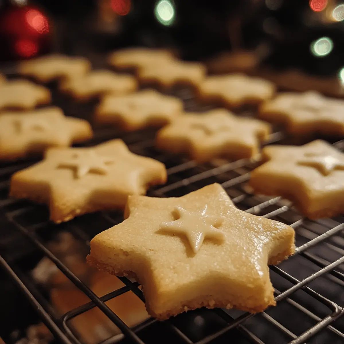 Easy Christmas Vanilla Shortbread: Delicious Crisp Festive Bites
