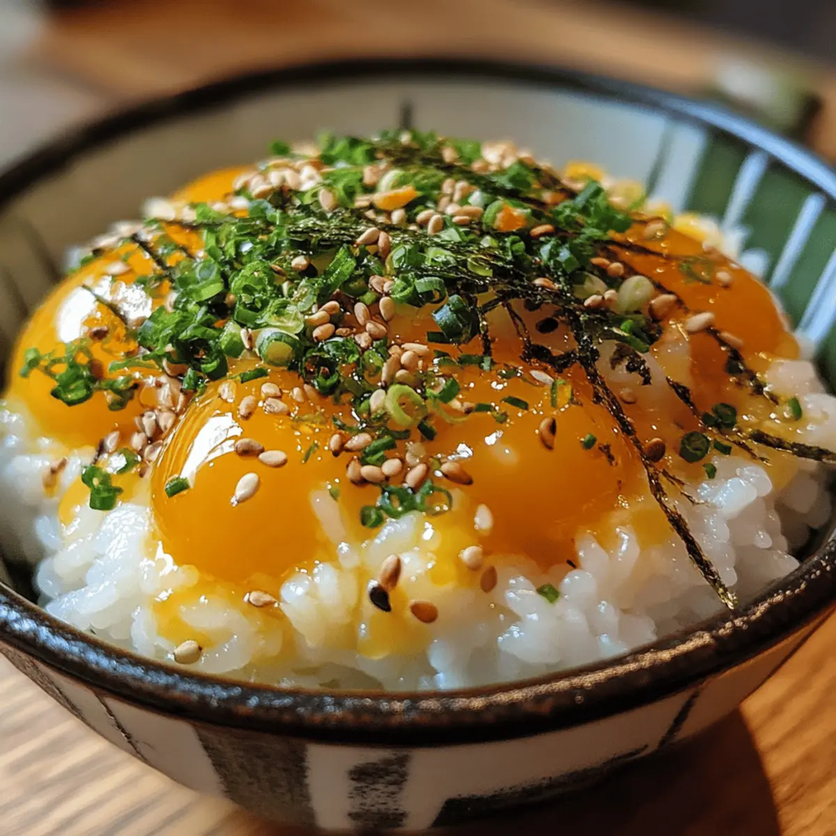 Ultimate Japanese Tamago Egg Rice Bowl with Delicious Fluffy Eggs