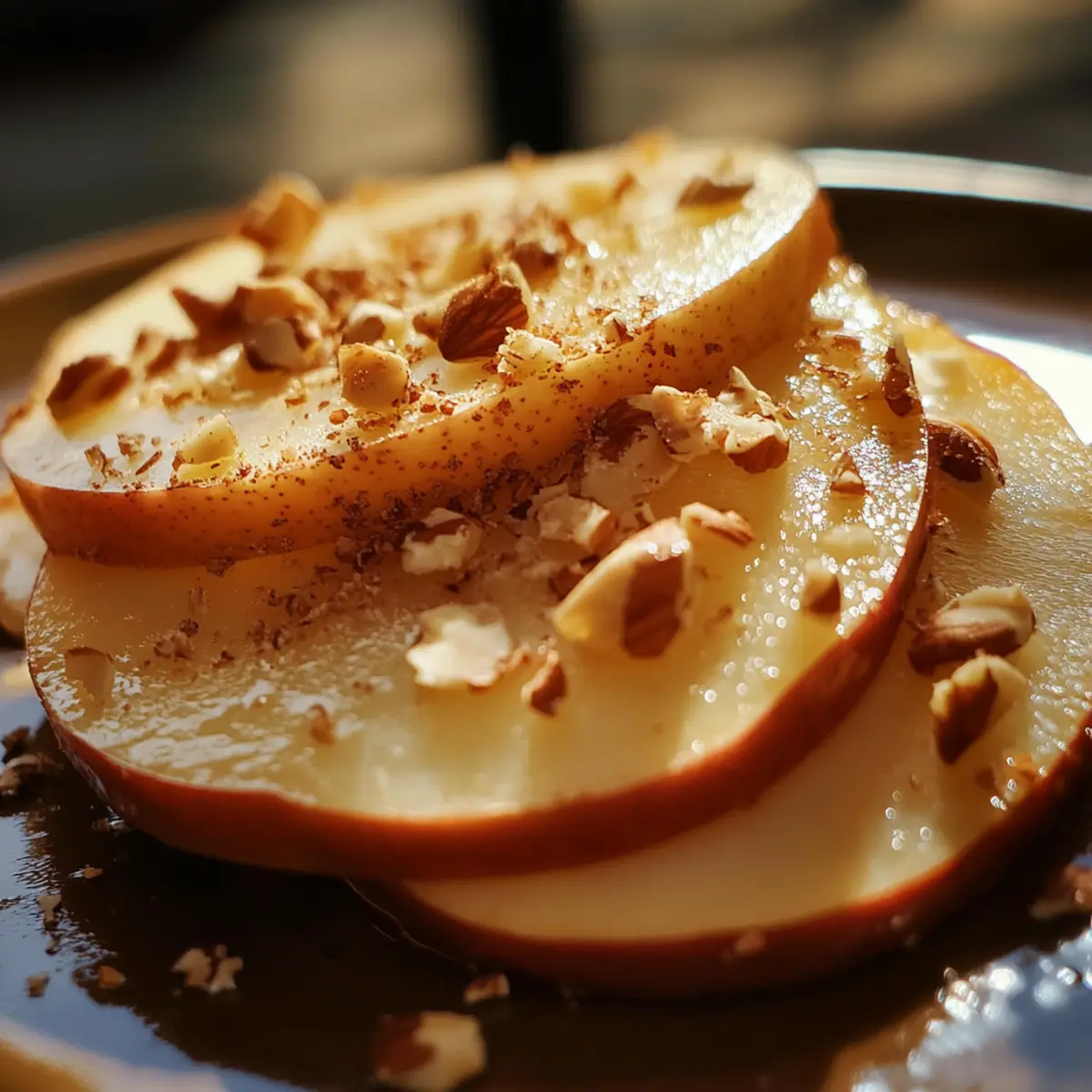Irresistible Nutty Apple Slices: A Delicious Crisp Snack